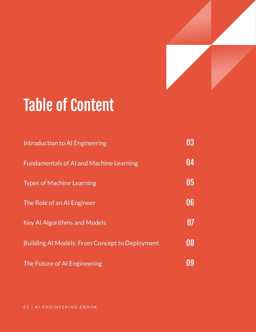 AI Engineering Ebook Template | Visme