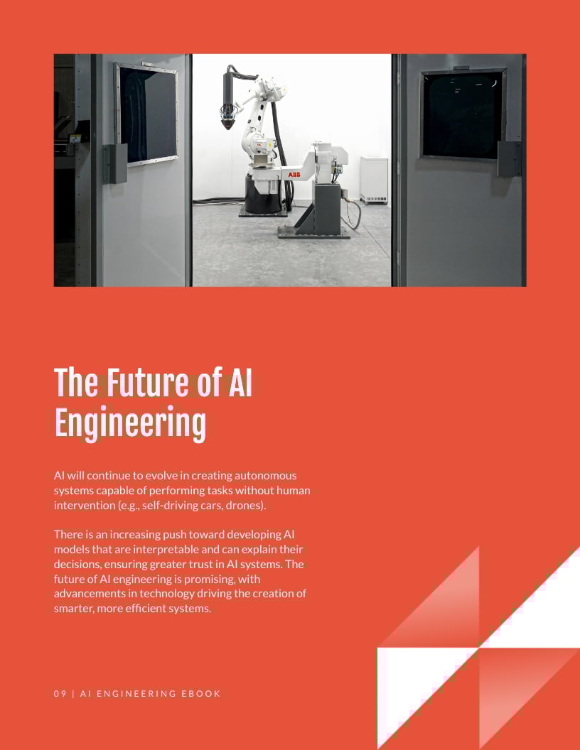 AI Engineering Ebook Template | Visme