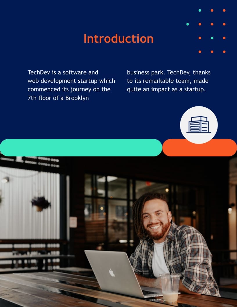 AI Workplace Sensors Case Study Template | Visme