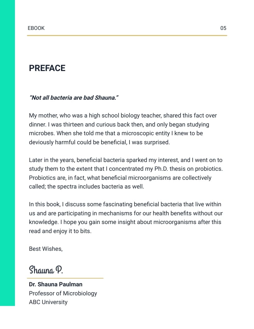 Academic Ebook Template | Visme