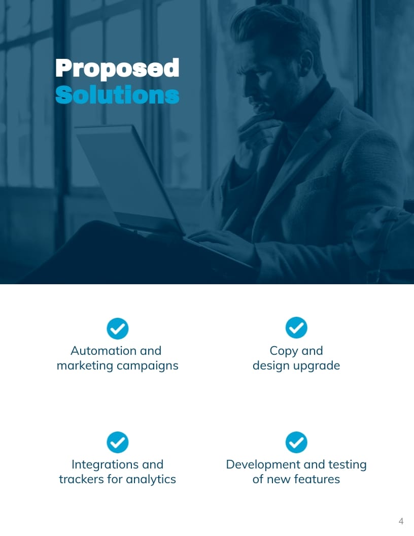 Agency Statement of Work Report Consulting Template | Visme