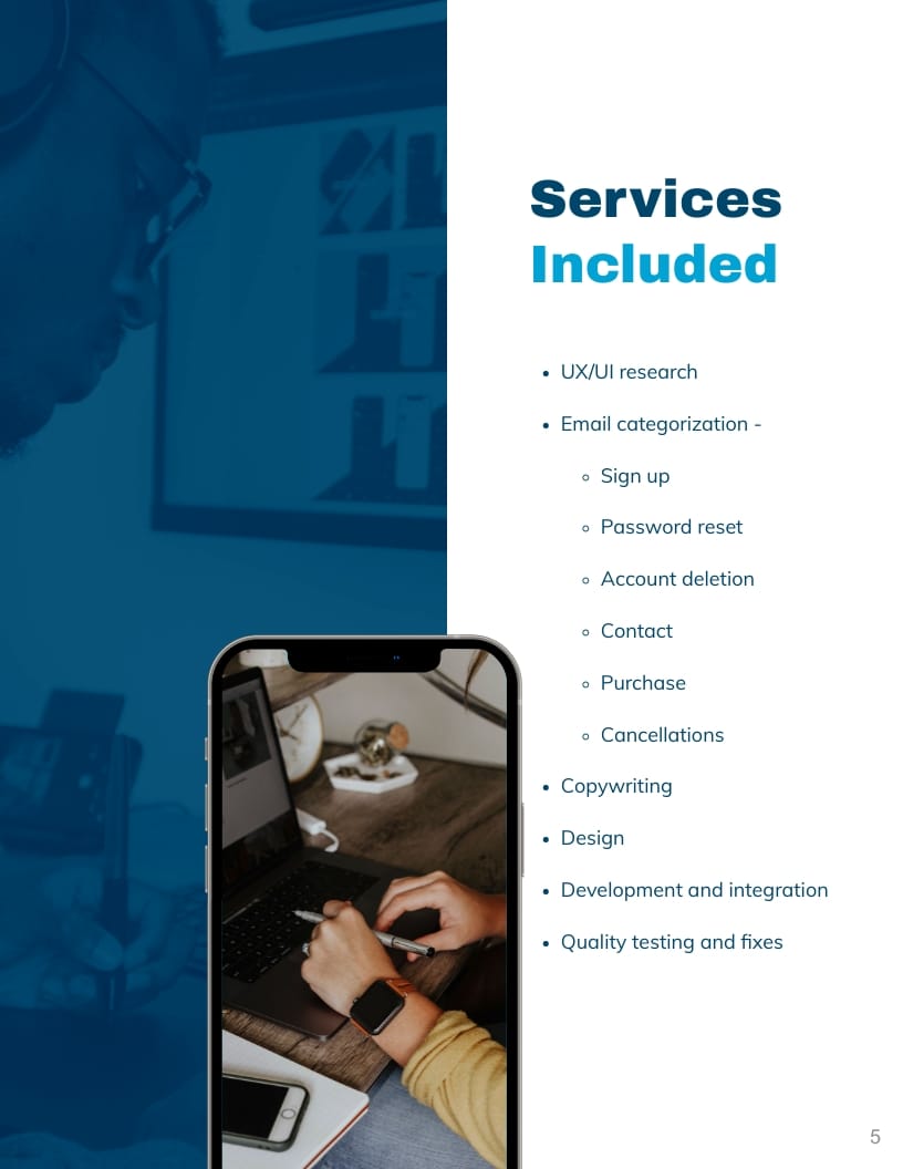 Agency Statement of Work Report Consulting Template | Visme