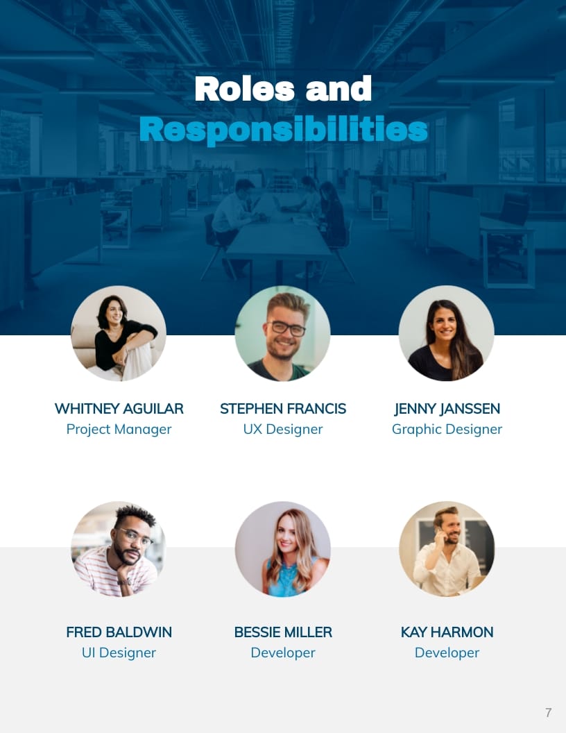 Agency Statement of Work Report Consulting Template | Visme