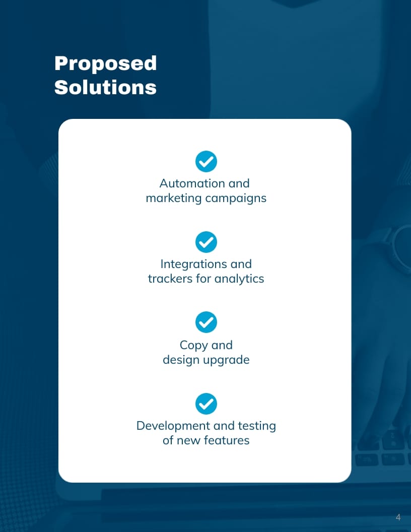 Agency Statement of Work Report Template | Visme