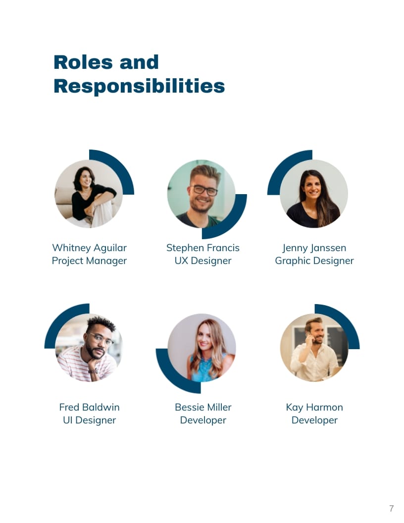 Agency Statement of Work Report Template | Visme