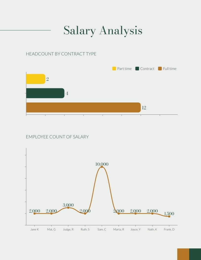 Annual HR Report Template | Visme