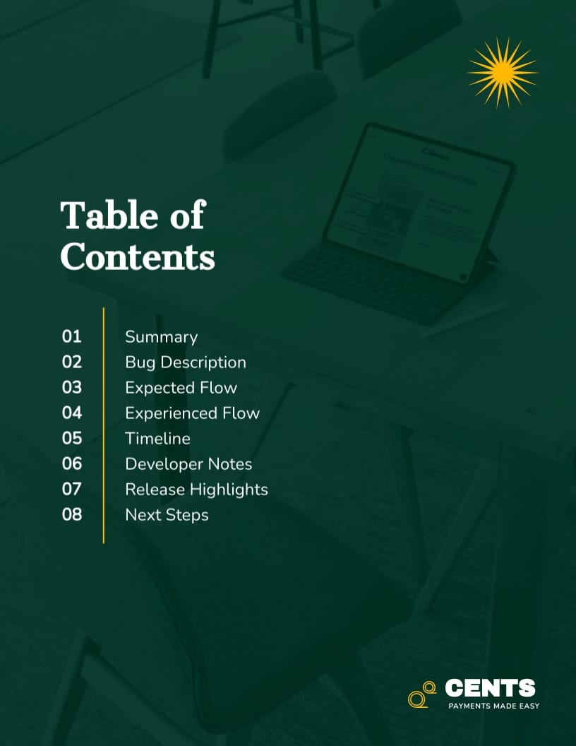 App Bug Report Template | Visme