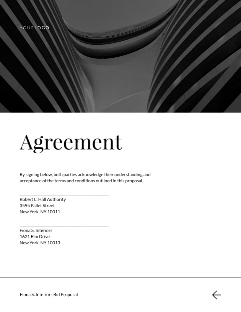 Architect RFQ Bid Proposal Template | Visme