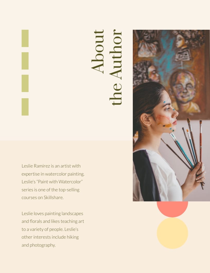 Art Ebook Template | Visme