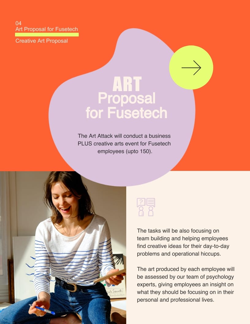 Art Proposal Template | Visme