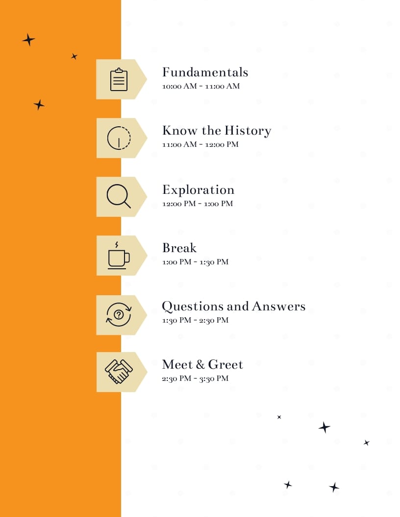 Astrology - Event Program Template | Visme