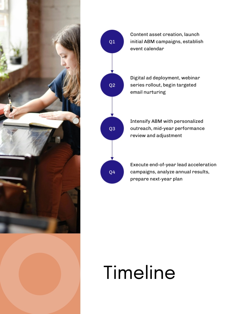 B2B Marketing Plan Example Template | Visme