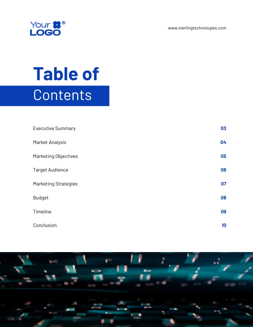 B2B Sales Marketing Plan Template | Visme