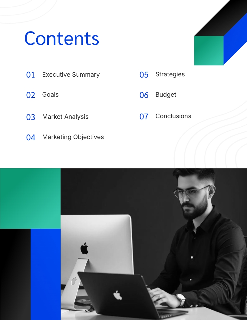 B2B Sales and Marketing Plan Template | Visme