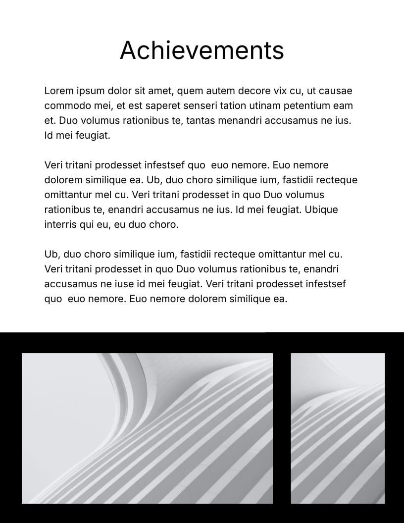 Basic Simple Proposal Template | Visme