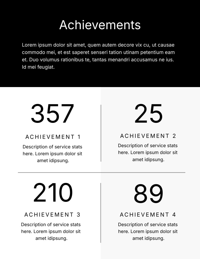 Basic Simple Proposal Template | Visme