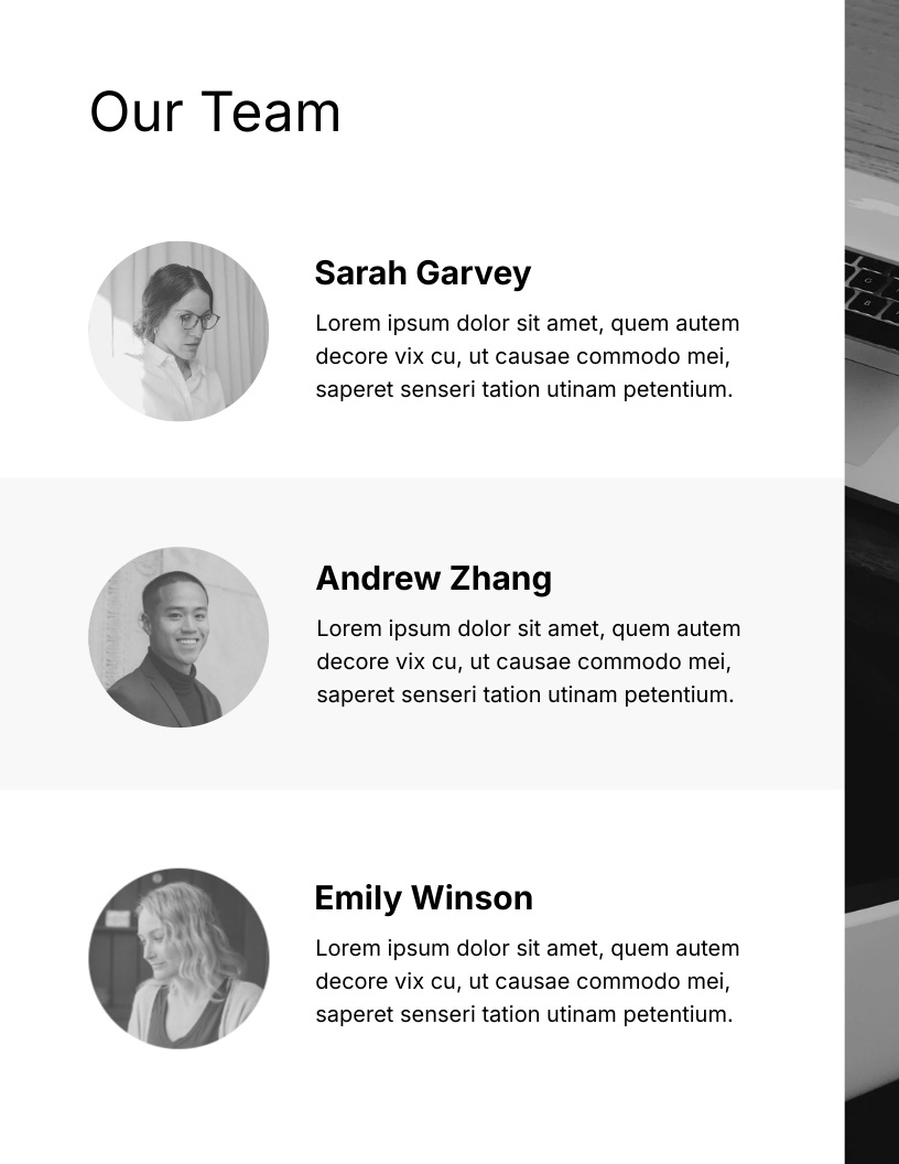 Basic Simple Proposal Template | Visme