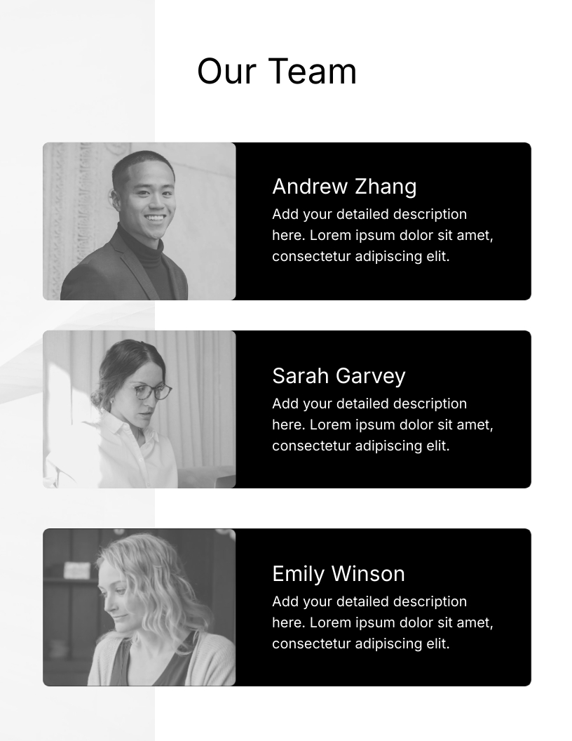 Basic Simple Proposal Template | Visme