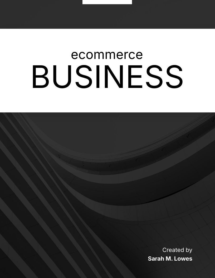 Basic Simple Proposal Template | Visme