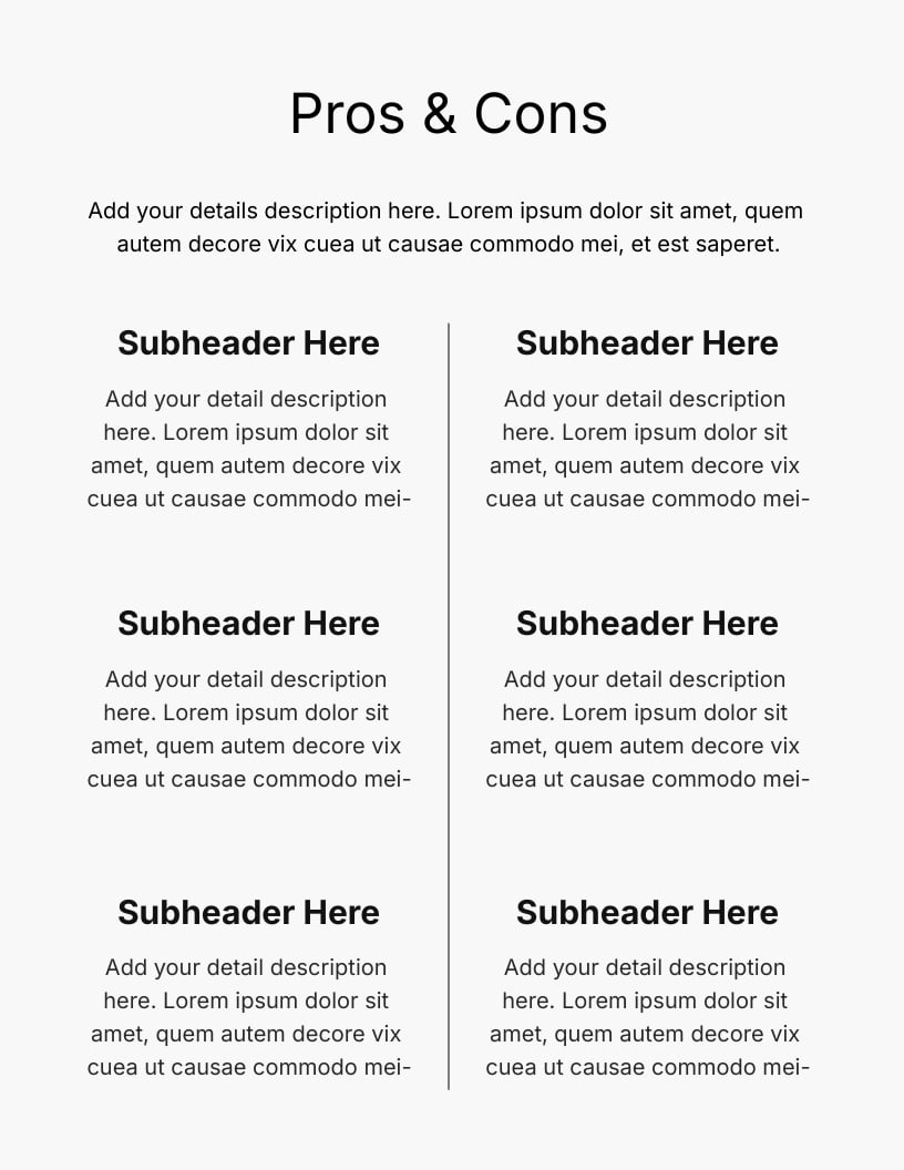 Basic Simple Proposal Template | Visme