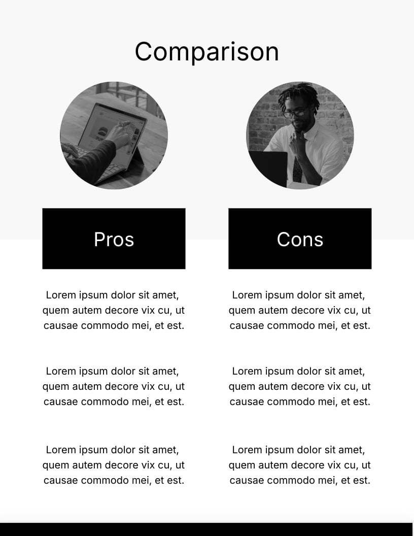 Basic Simple Proposal Template | Visme