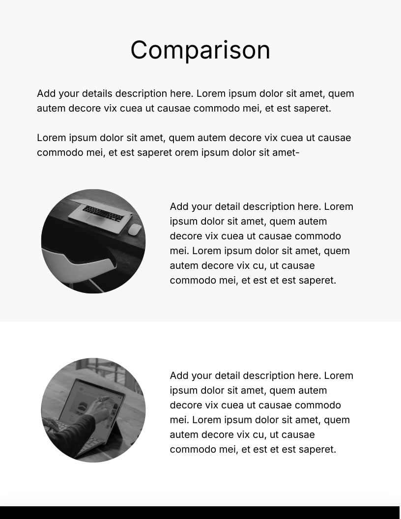 Basic Simple Proposal Template | Visme