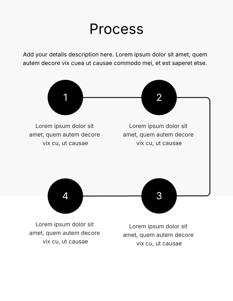 Basic Simple Proposal Template | Visme
