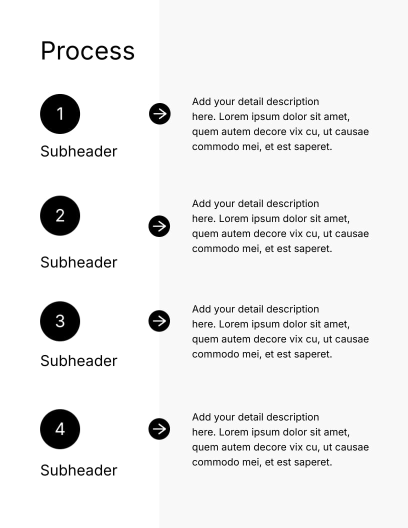 Basic Simple Proposal Template | Visme