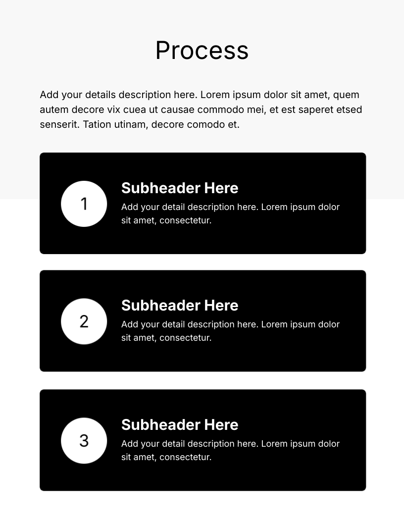 Basic Simple Proposal Template | Visme