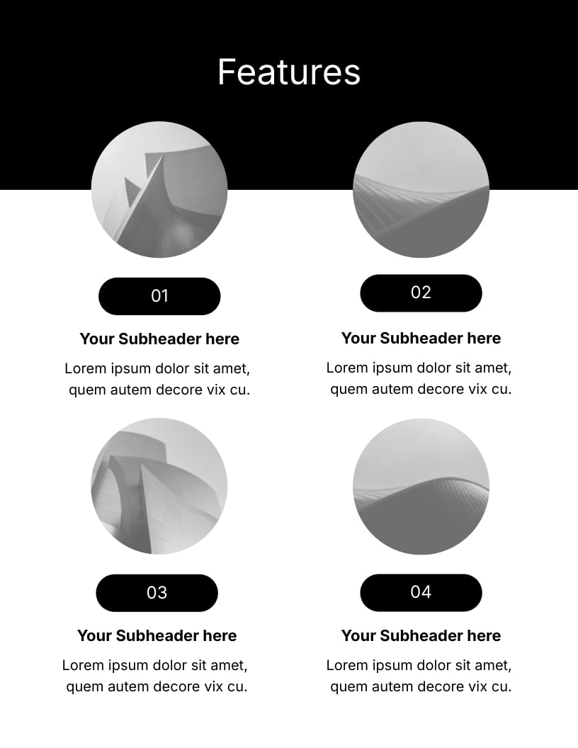 Basic Simple Proposal Template | Visme