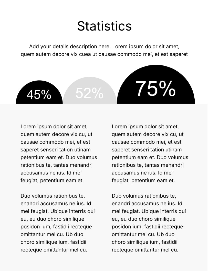 Basic Simple Proposal Template | Visme