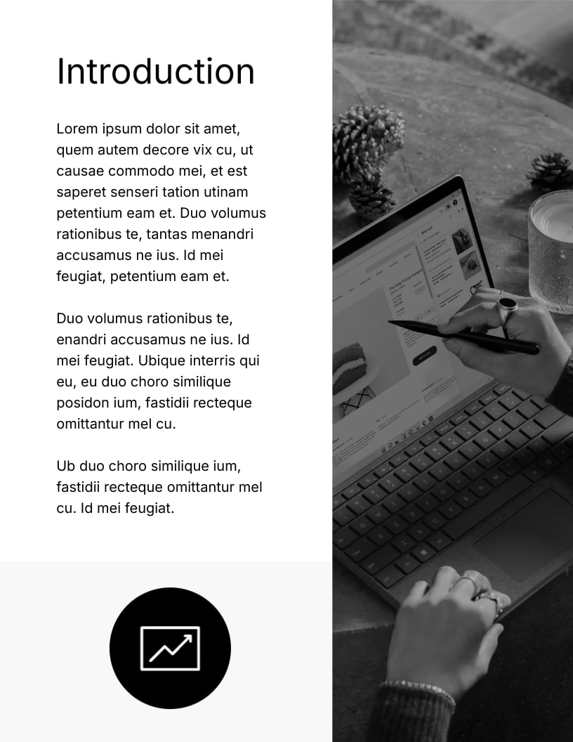 Basic Simple Proposal Template | Visme