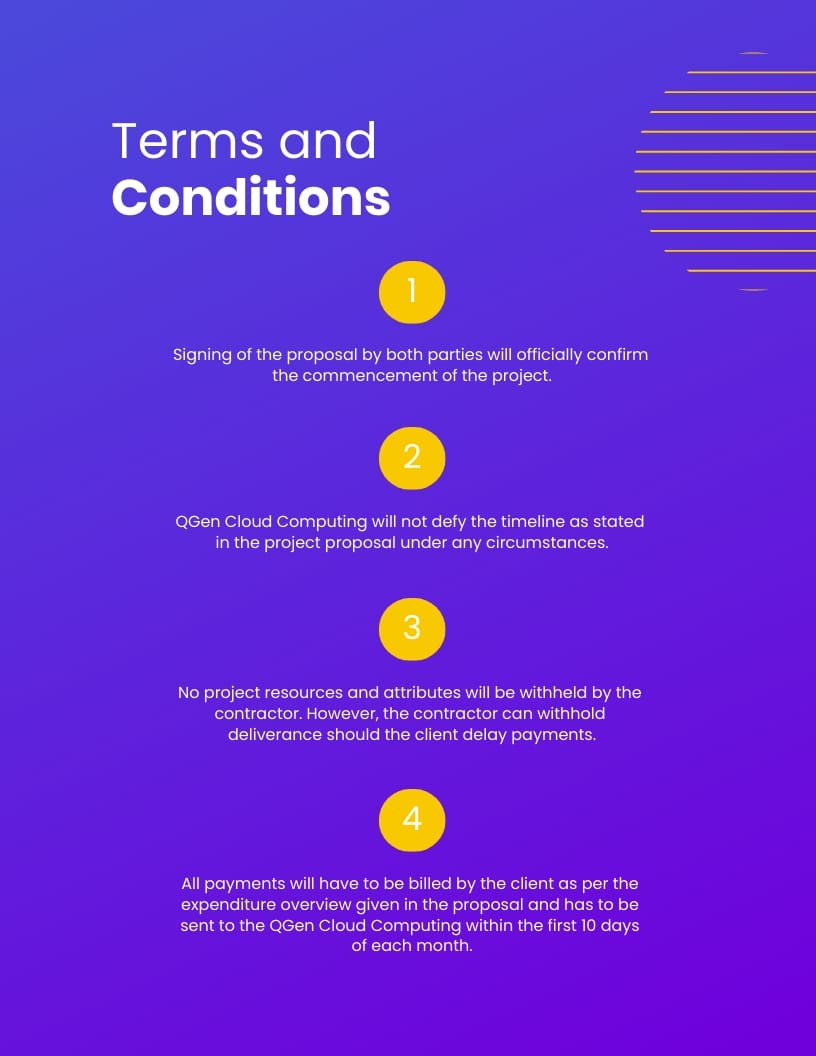 Big Data and Cloud Computing Services Proposal Template | Visme