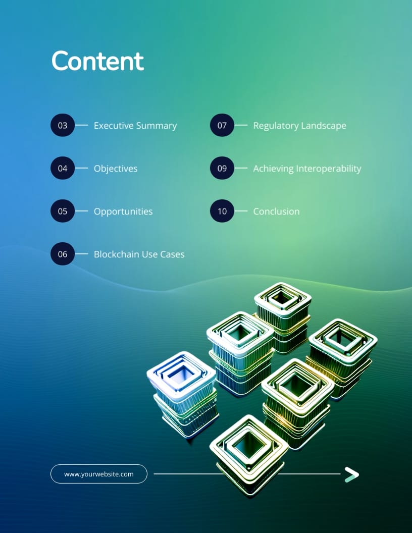 Blockchain Whitepaper Template | Visme