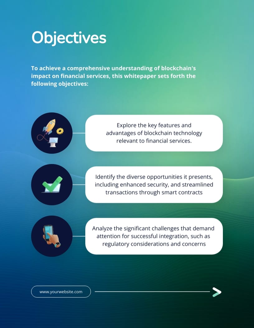 Blockchain Whitepaper Template | Visme