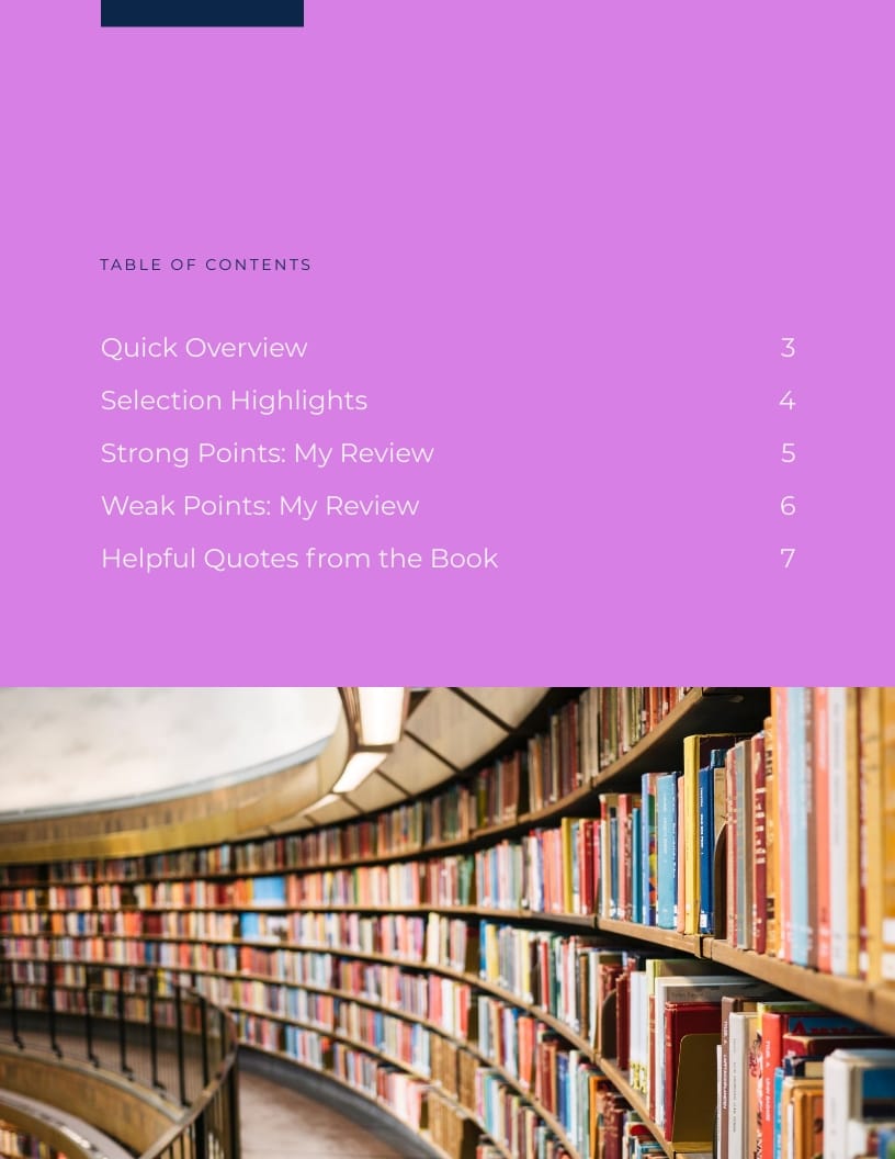 Blue and Pink Non-Fiction Book Report Template | Visme