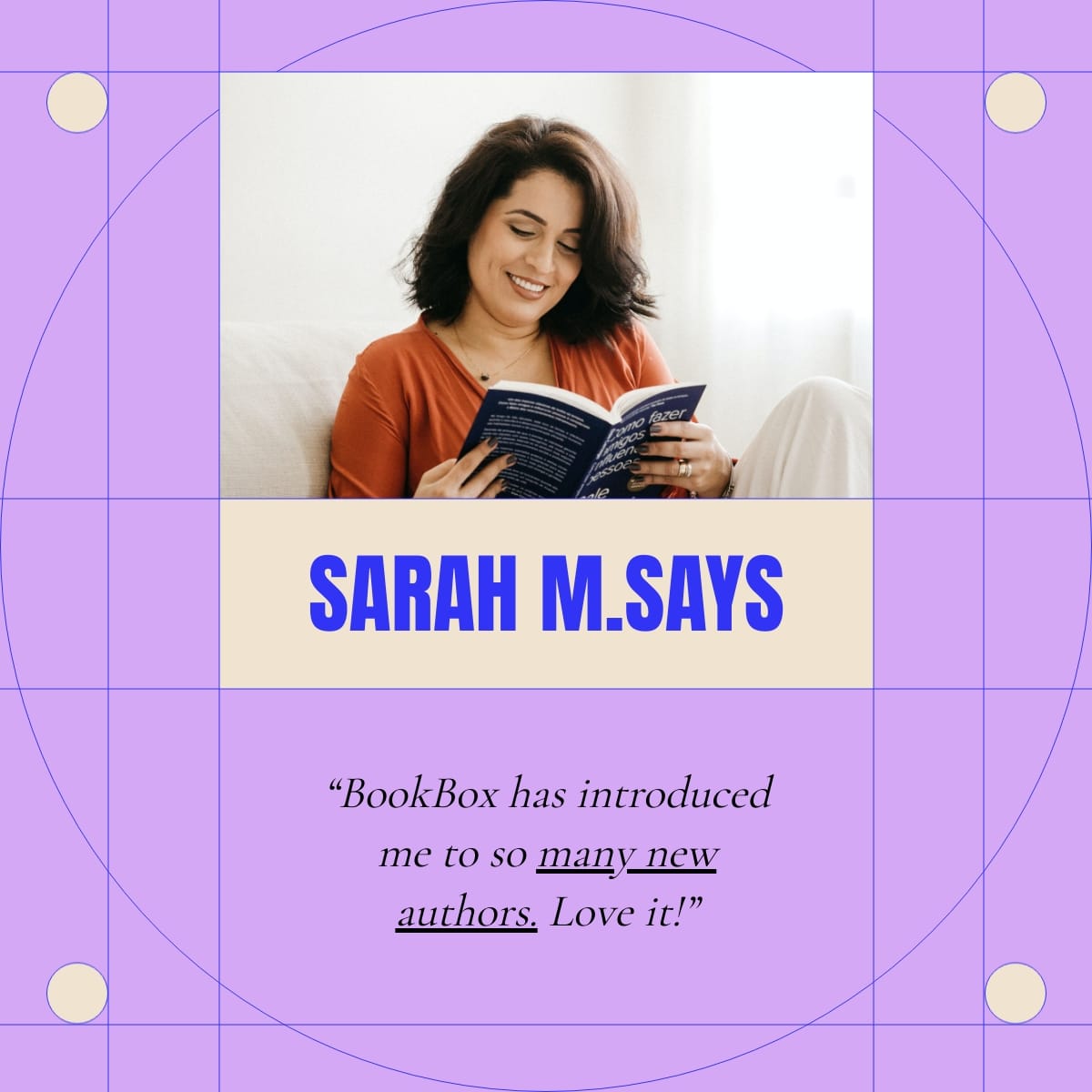 Book Subscription Instagram Carousel Template | Visme