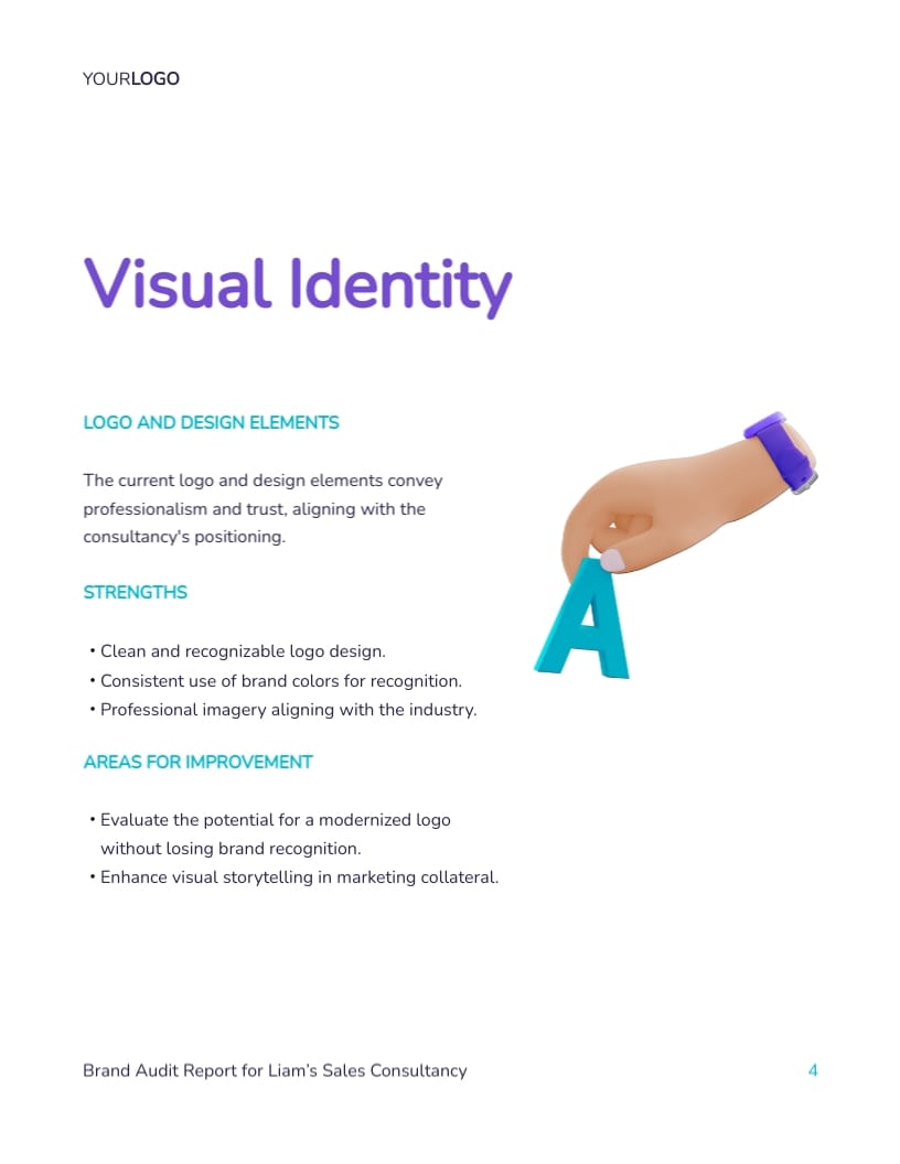 Brand Audit Report Template | Visme