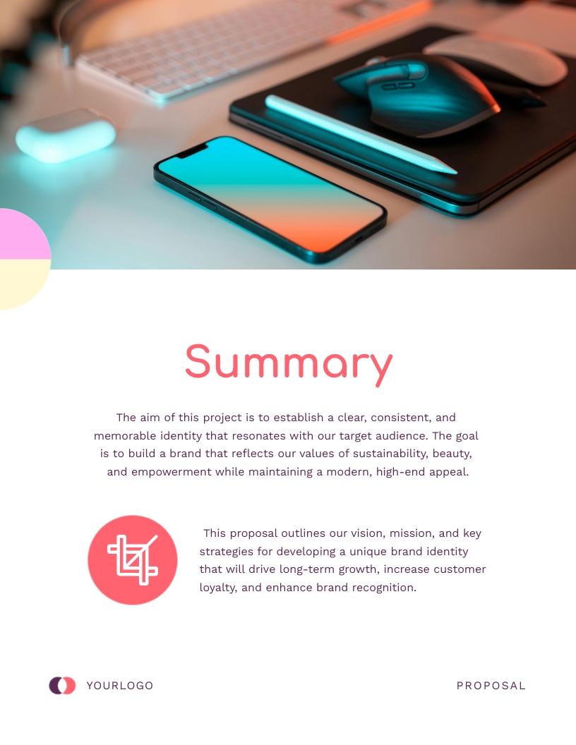 Brand Identity Proposal Template | Visme