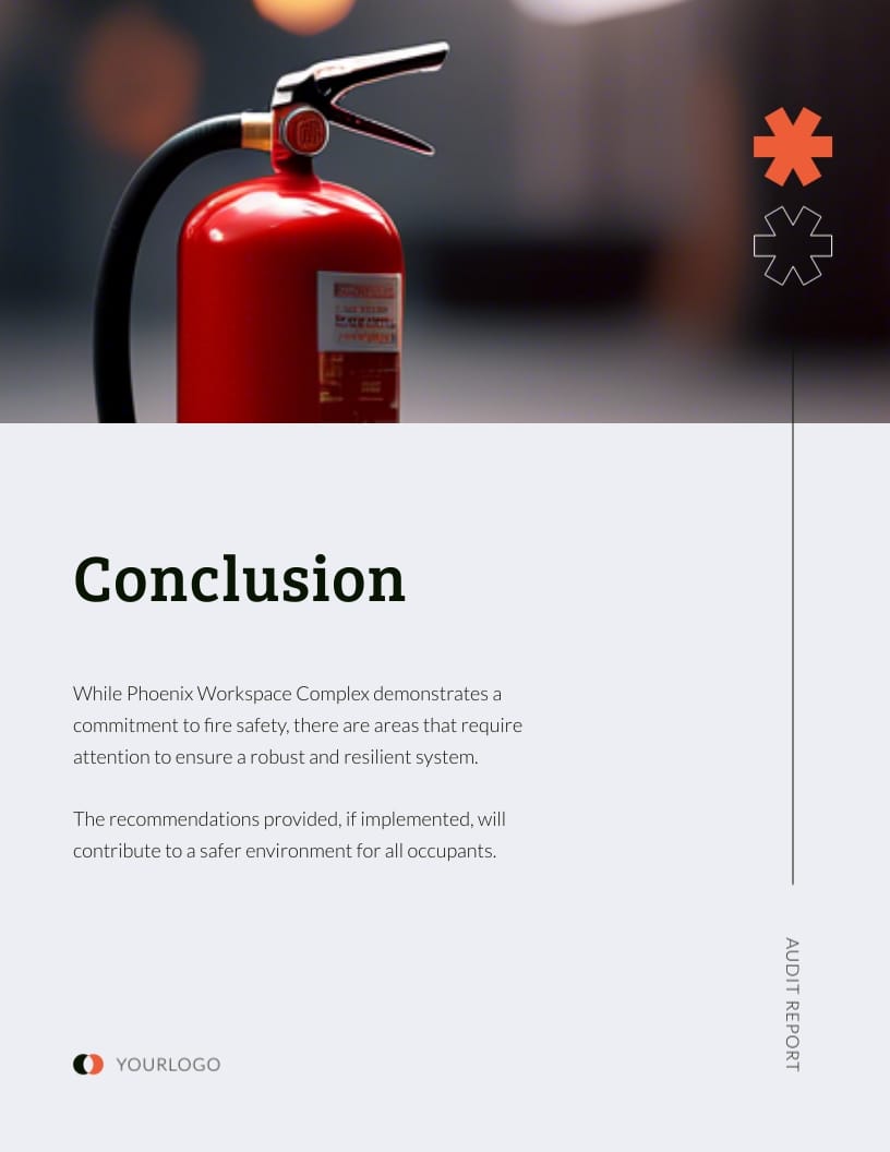 Building Fire Safety Audit Report Template | Visme