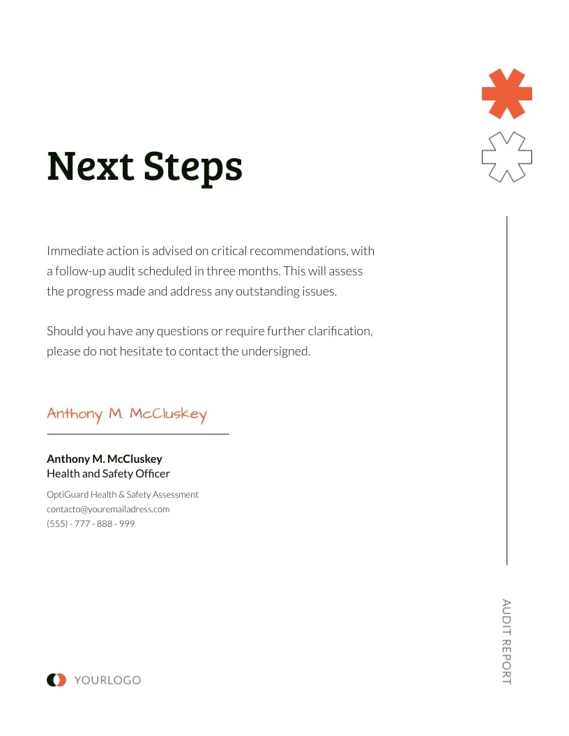 Building Fire Safety Audit Report Template | Visme