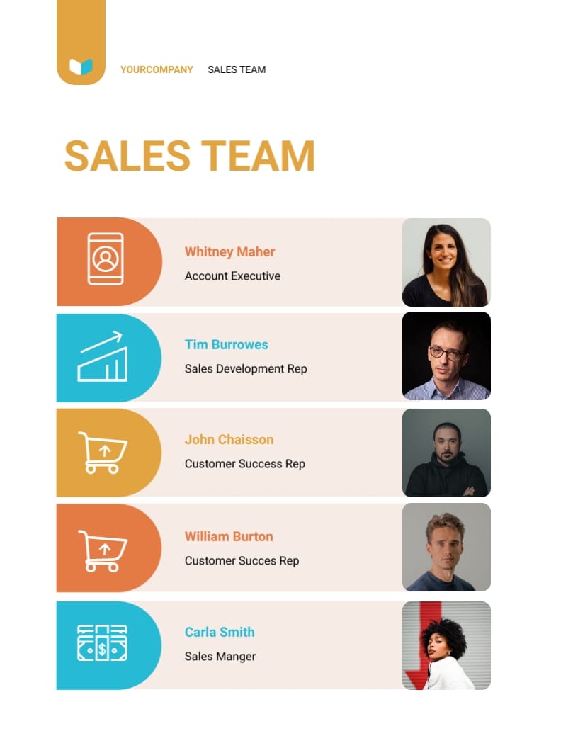 Business Development Sales Plan Template | Visme