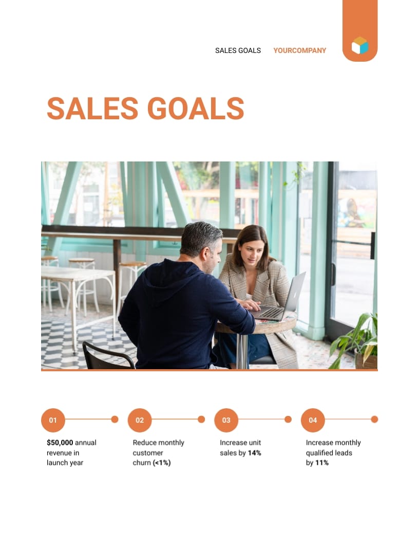 Business Development Sales Plan Template | Visme