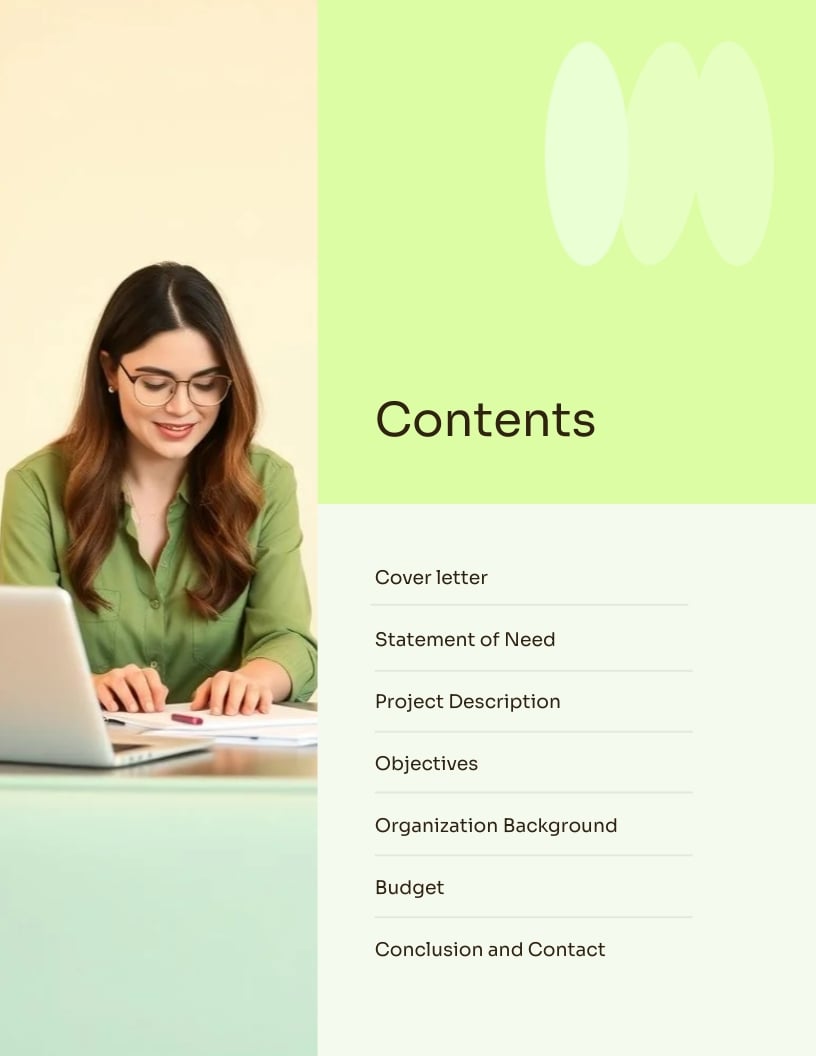 Business Grant Proposal Template | Visme