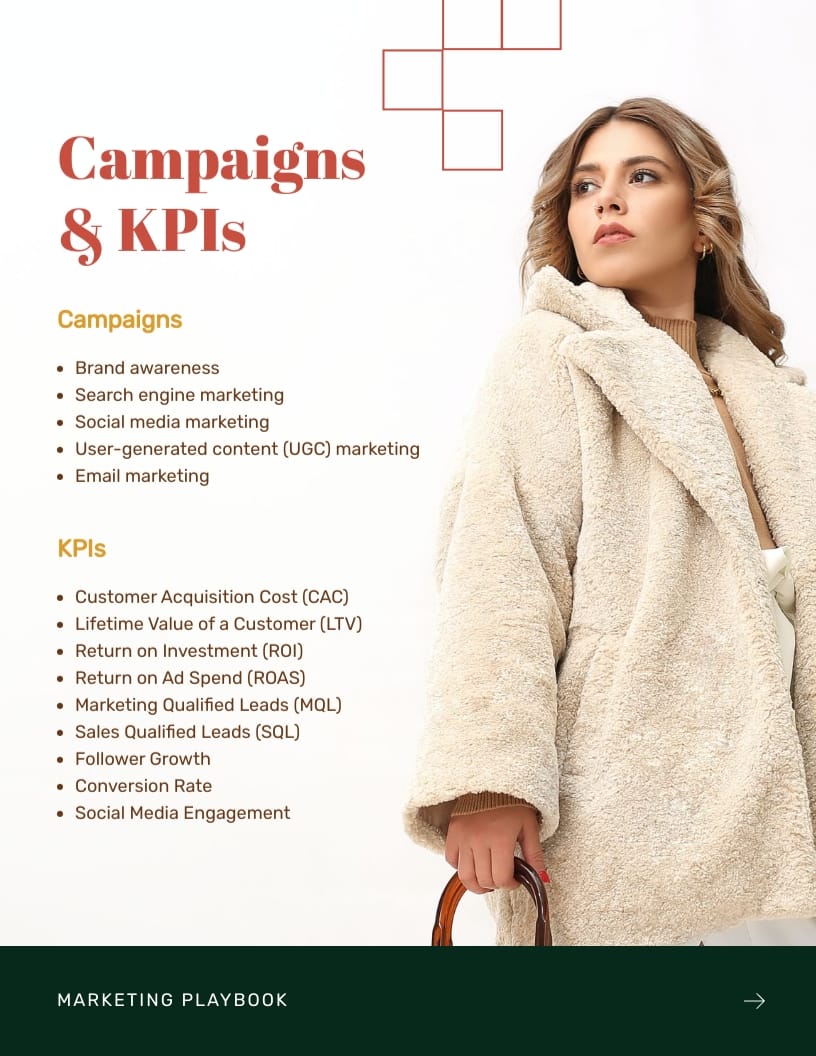 Business Marketing Playbook Template | Visme