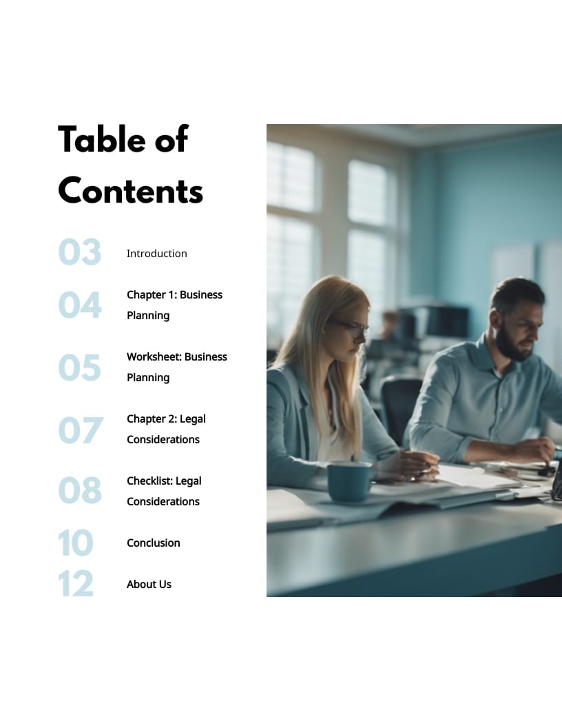 Business Plan Guide Whitepaper Template | Visme