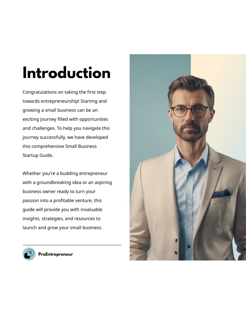 Business Plan Guide Whitepaper Template | Visme