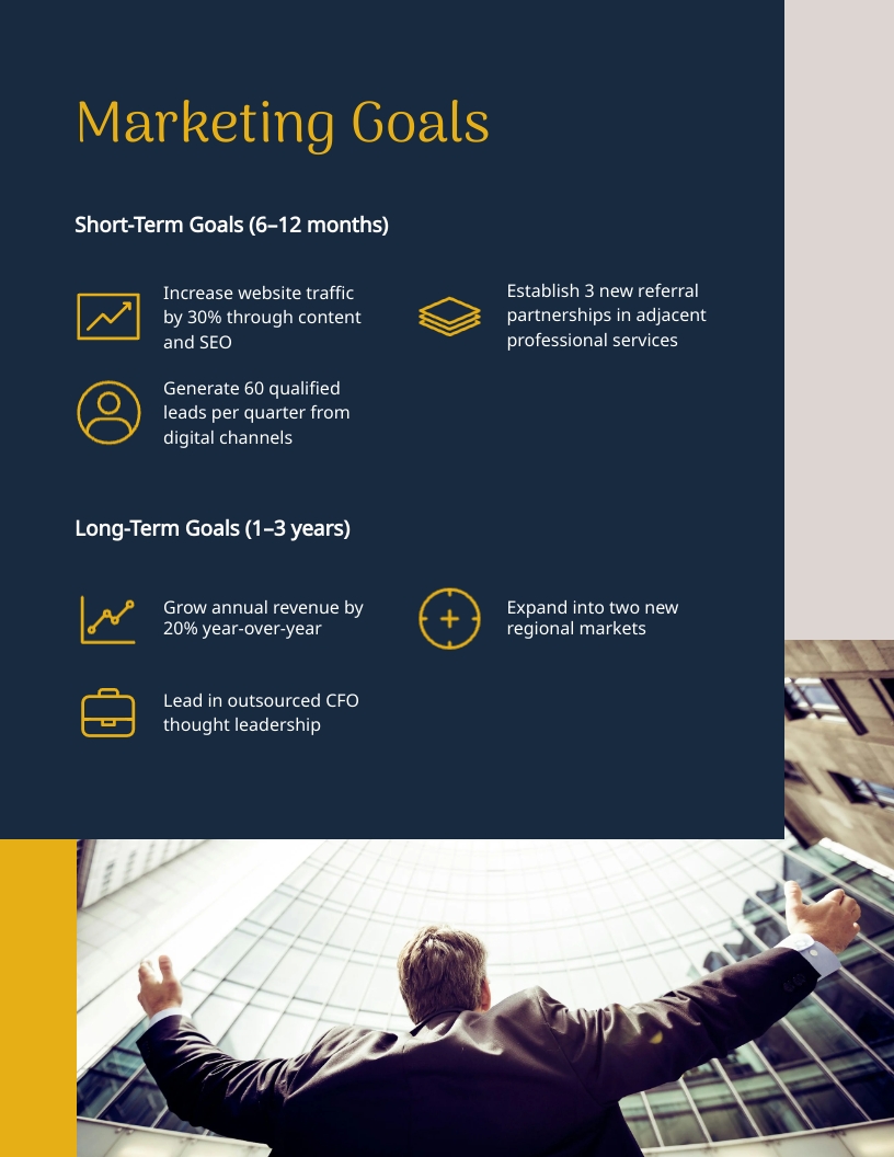 CPA Firm Marketing Plan Template | Visme