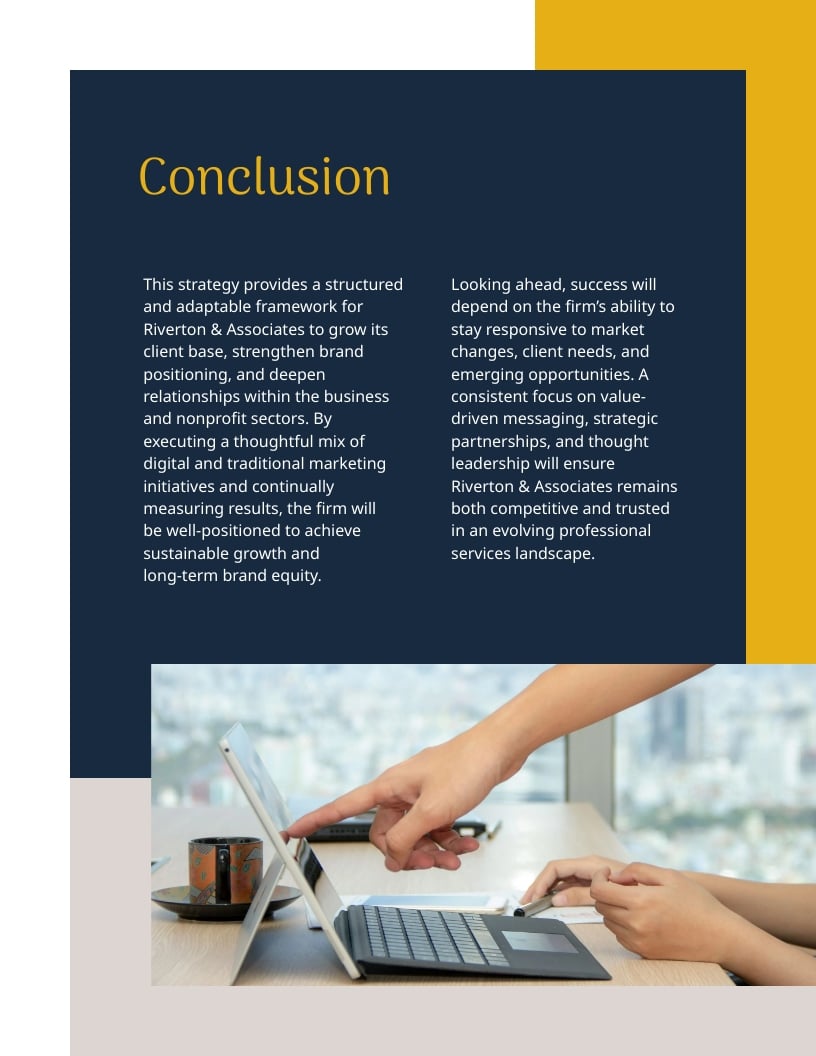 CPA Firm Marketing Plan Template | Visme