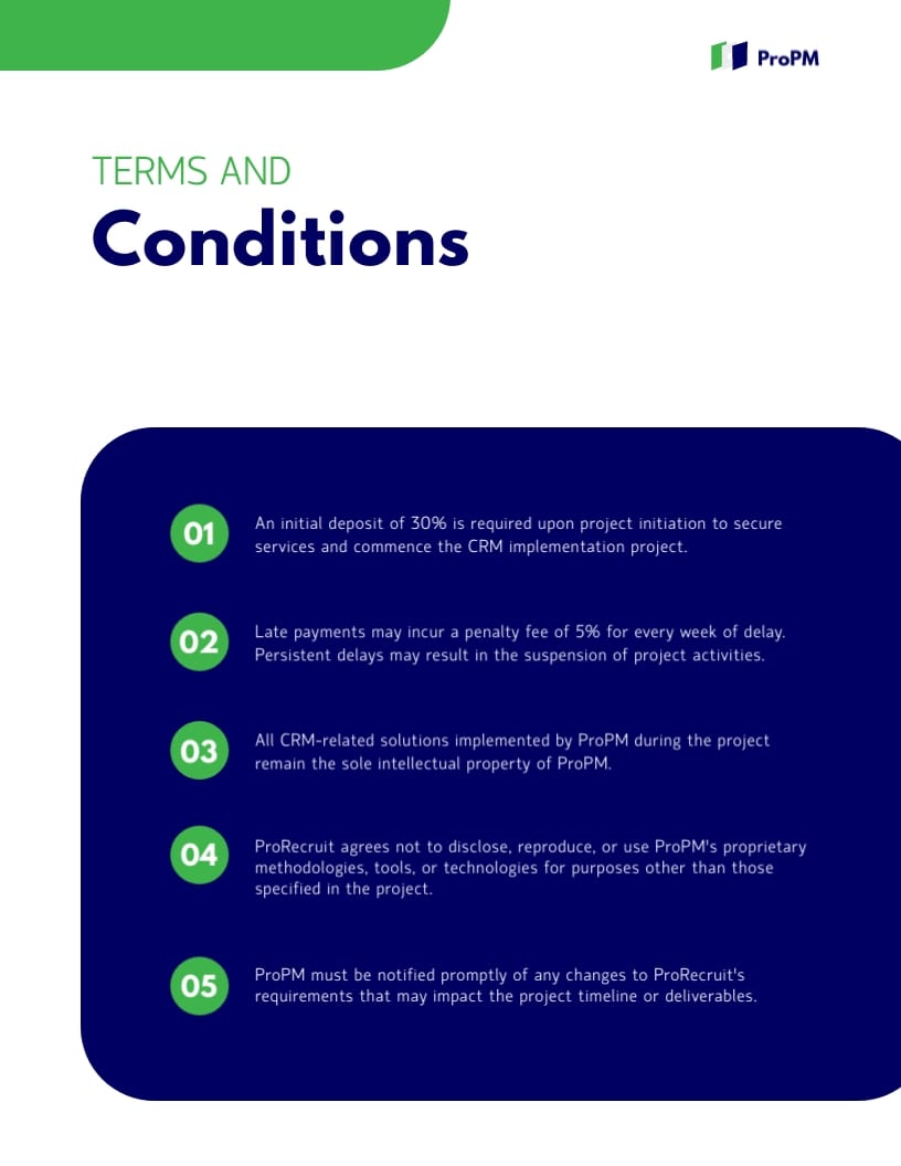 CRM Implementation Proposal Template | Visme